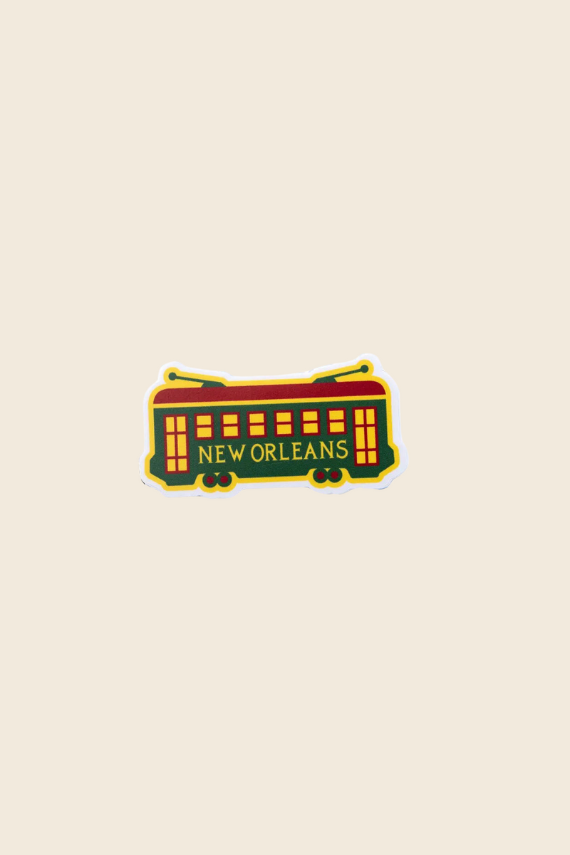 NOLA STREETCAR STICKER – Monomini